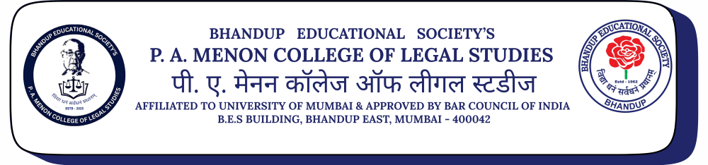 Welcome to P. A. Menon College of Legal Studies
